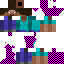 Corrupted Missing Texture Steve | Minecraft Skin