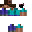 Faceless steve with mask | Minecraft Skin