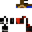 Rekrap2, Clownpierce, and Branzy all in one skin | Minecraft Skin