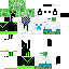 Gaming cyclone creeper | Minecraft Skin
