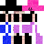 bi flag | Minecraft Skin