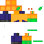 ignacioblade but he's an orange | Minecraft Skin