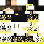 Yellow gamer boy | Minecraft Skin