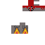 Fire monster | Minecraft Skin