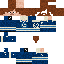 Columbus Blue Jackets 2010-Present Alternate Uniform | Minecraft Skin