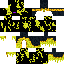 golden enderman with golden royal armour | Minecraft Skin
