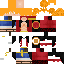 Sun god nika Luffy | Minecraft Skin