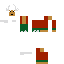 Elk on cloud | Minecraft Skin