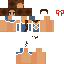 Zaypixel Remake Swim Suit | Minecraft Skin