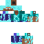ice ray steve skin (ICEE) | Minecraft Skin