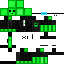 Formal Slime with mask v2 (fixed) | Minecraft Skin