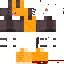 black axolotl & orange axlolotl (with glove) | Minecraft Skin