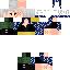 Benn Beckman One Piece | Minecraft Skin