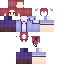 Yuko Yoshida (Shamiko from Demon Girl) - 3px w/ touch-up | Minecraft Skin