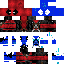 Upgraded Blue DeadPool | Minecraft Skin