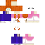 Foxie (with outer layer) | Minecraft Skin