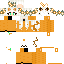 Garf Cat Halloween skin | Minecraft Skin