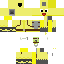 Servbot head on Hazmat suit | Minecraft Skin