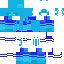 Spogger the water demon | Minecraft Skin