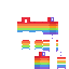 OB - Simple Rainbow Pride Sweater v2 | Minecraft Skin