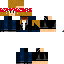 Axl Rose MineCraft skin guns n roses | Minecraft Skin