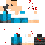 BionicLMAO with blood | Minecraft Skin