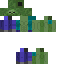 Zombie musculoso - Zombie con musculos | Minecraft Skin