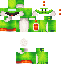 Fat Yoshi with fat tummy | Minecraft Skin
