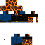 Magma block skin with clothes | Minecraft Skin