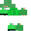 Green Trospy with red eyes! | Minecraft Skin