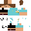 Quentin in light blue Shirt | Minecraft Skin