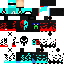 Cool Red&Blue Skin | Minecraft Skin