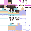 Pride axolotl | Minecraft Skin