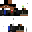 Black guy with a suit and monocle | Minecraft Skin