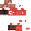 turkiye - flag series | Minecraft Skin