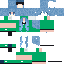 yoshino himekawa Date a live vestido verde | Minecraft Skin
