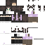 Lavender Goth | Fem Outfit | Minecraft Skin