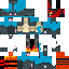 lucario_incineroar | Minecraft Skin