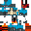 lucario_incineroar | Minecraft Skin