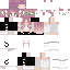 Pink aesthetic casual girl | Minecraft Skin