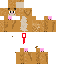 Hamster con corbata roja | Minecraft Skin