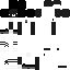 inverted noob with black hoodie | Minecraft Skin