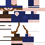 faceless mailman (uniform is not mine) | Minecraft Skin