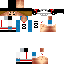 Atlanta Falcons White Uniform Combo 1 | Minecraft Skin
