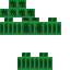 Green Redstone Block Man Design | Minecraft Skin