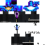 Formal Blue Master Chief | Minecraft Skin