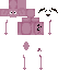Courage the cowardly dog | Minecraft Skin