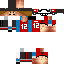 Tampa Bay Buccaneers Red Uniform (Combo 1) | Minecraft Skin
