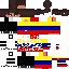 skin ropa de ecuador | Minecraft Skin