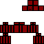 red with black outline | Minecraft Skin